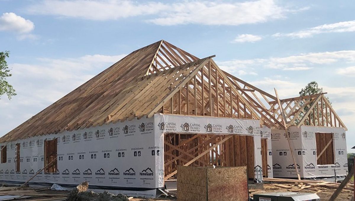 Building Series: Step 2: Framing & Roofing | Capital Homes